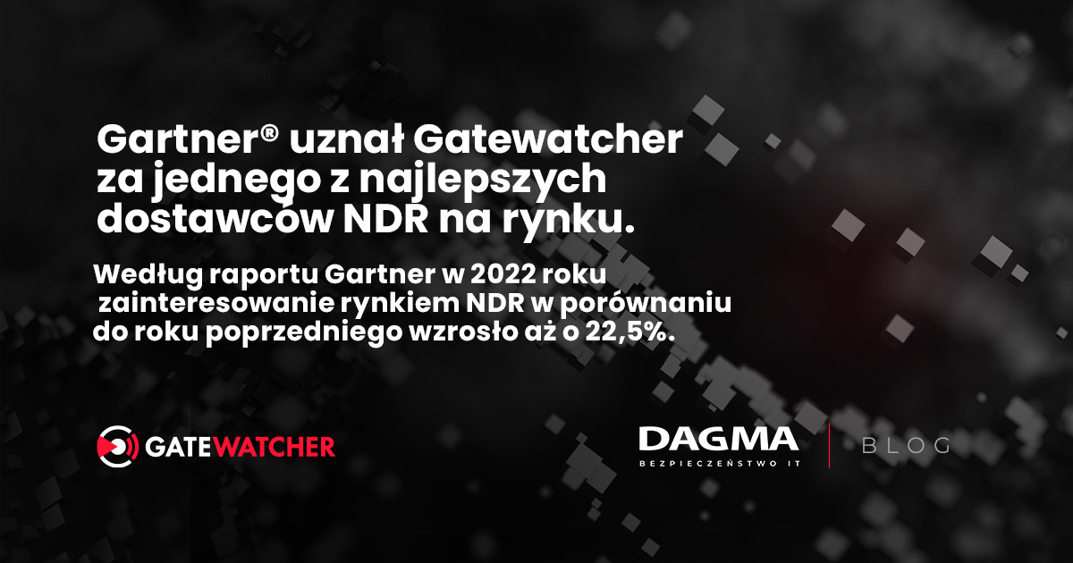 Gartner® uznał Gatewatcher za jednego z kluczowych dostawców NDR na ...